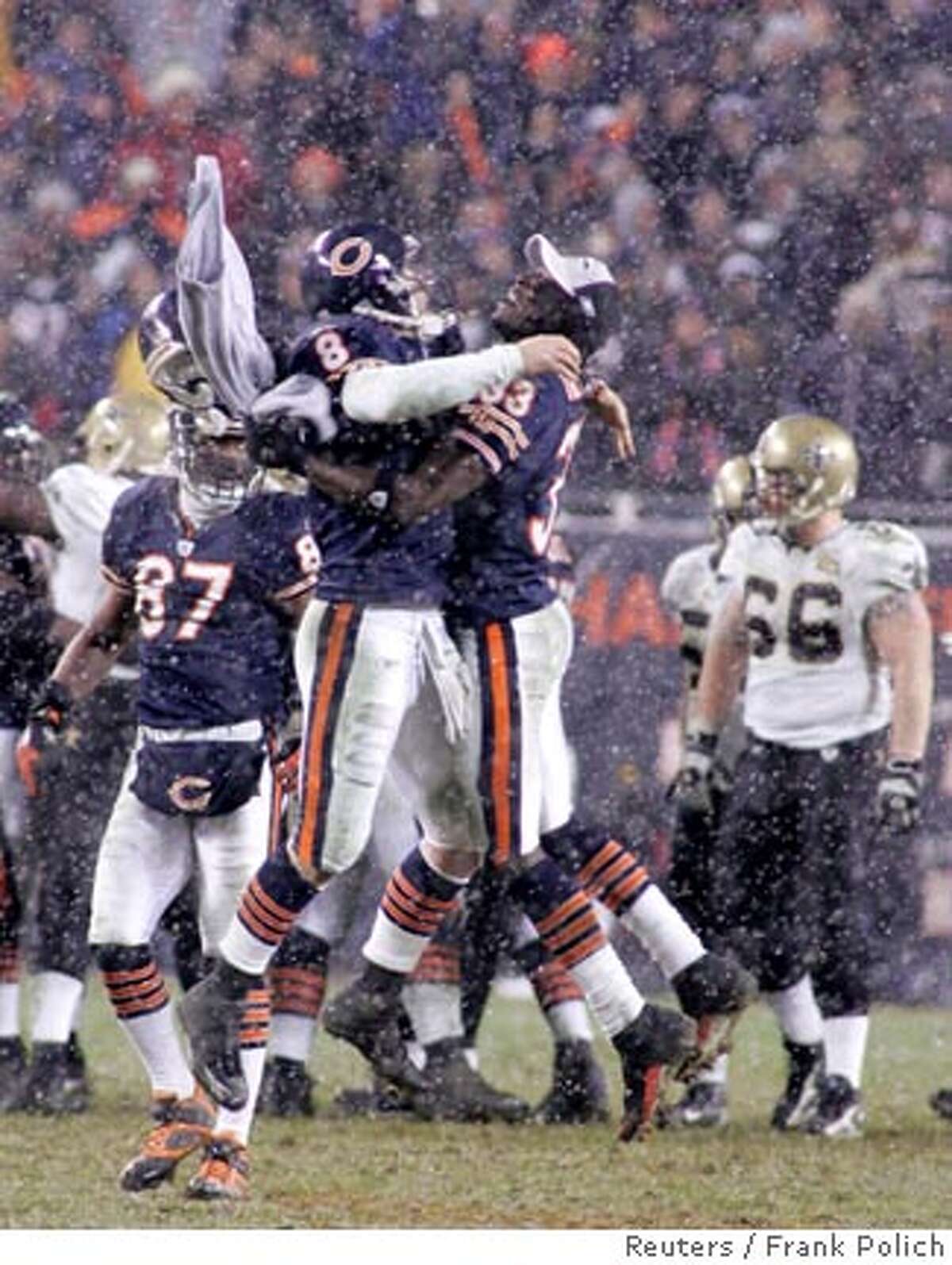 SUPERMEN / BEARS OVERPOWERING: Saints' dream season ends in the snow