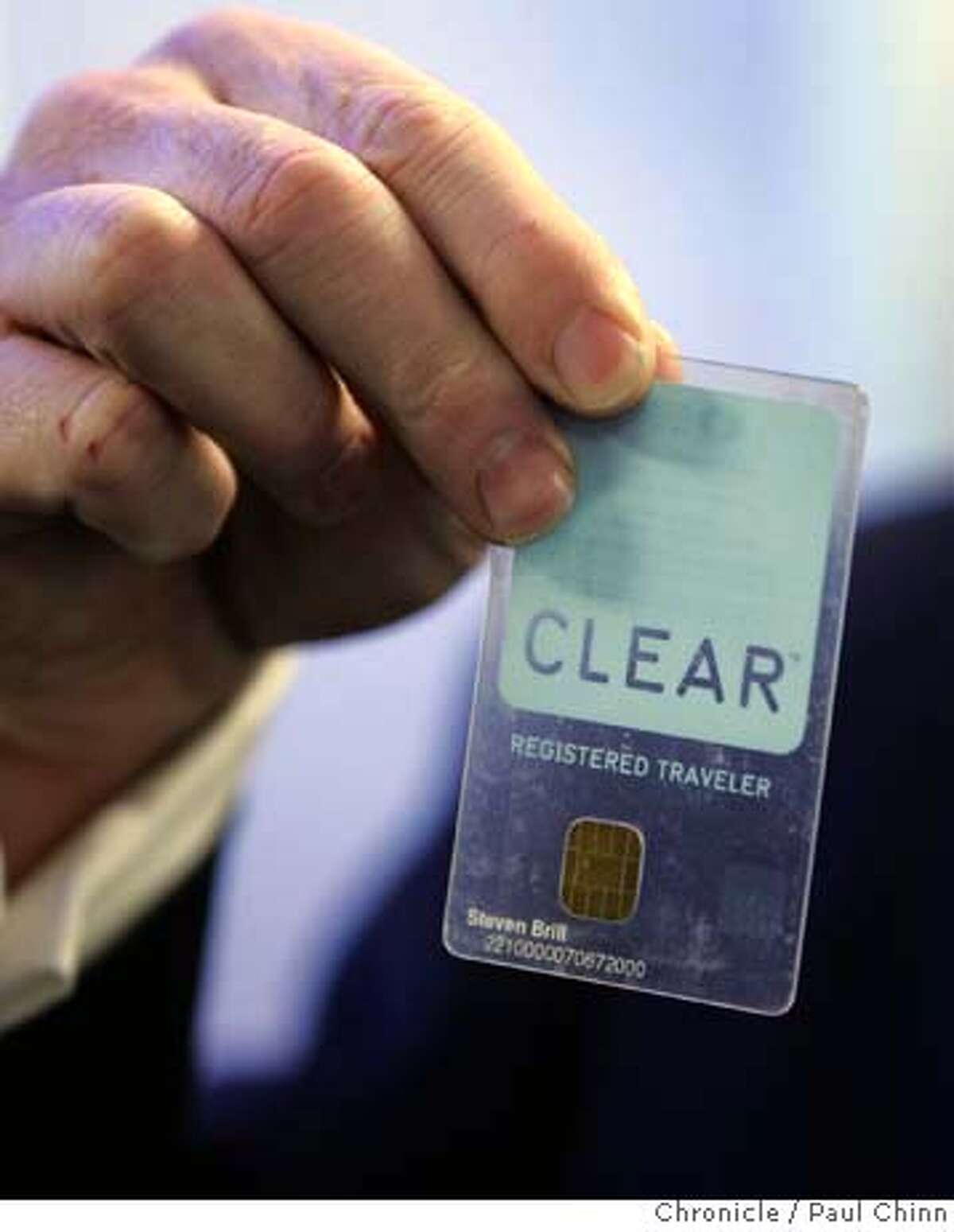 Clear sailing for some through airport security / At Mineta San Jose ...