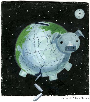 GLOBALIZATION'S NEXT VICTIM: US / Production, wealth, power, services ...