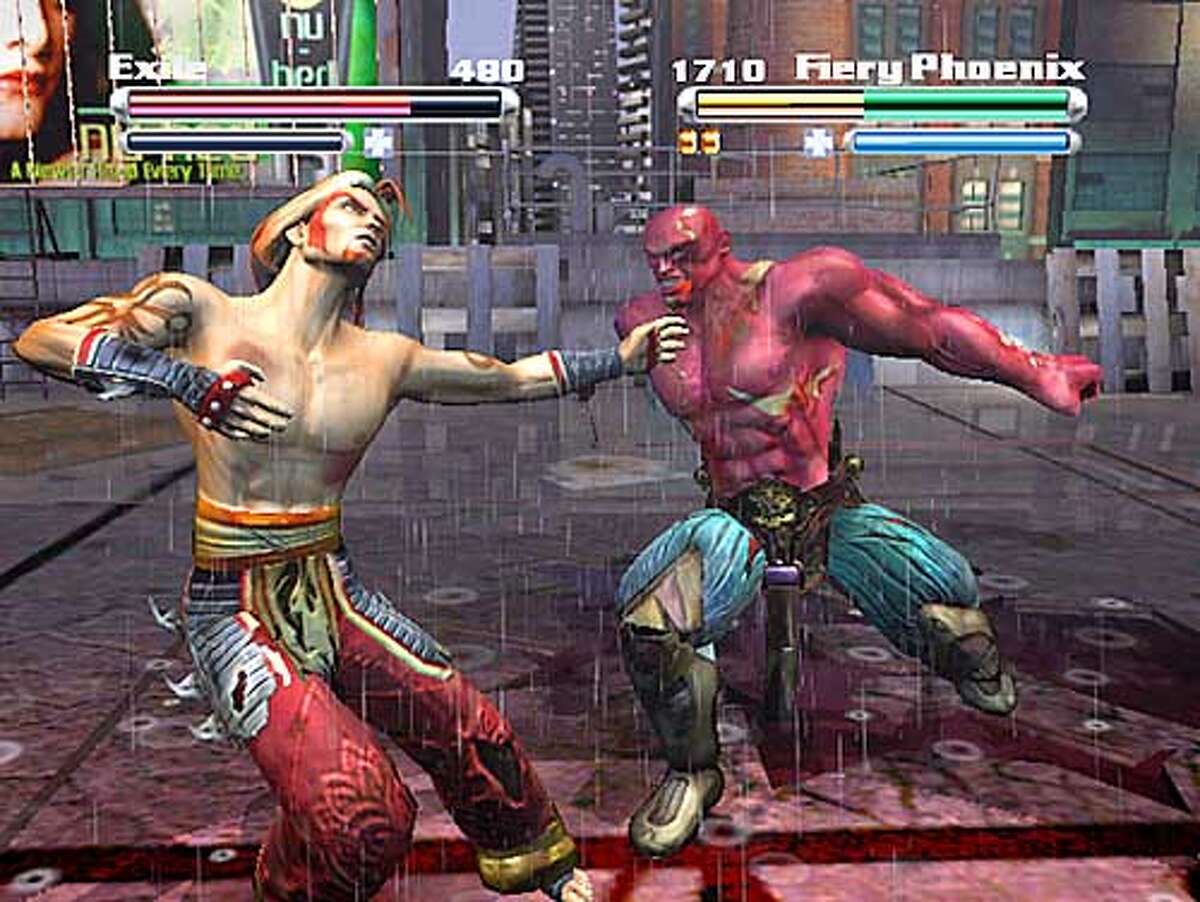 Tao Feng goes down for the count / Fighting scenes are lifelike but scrappy