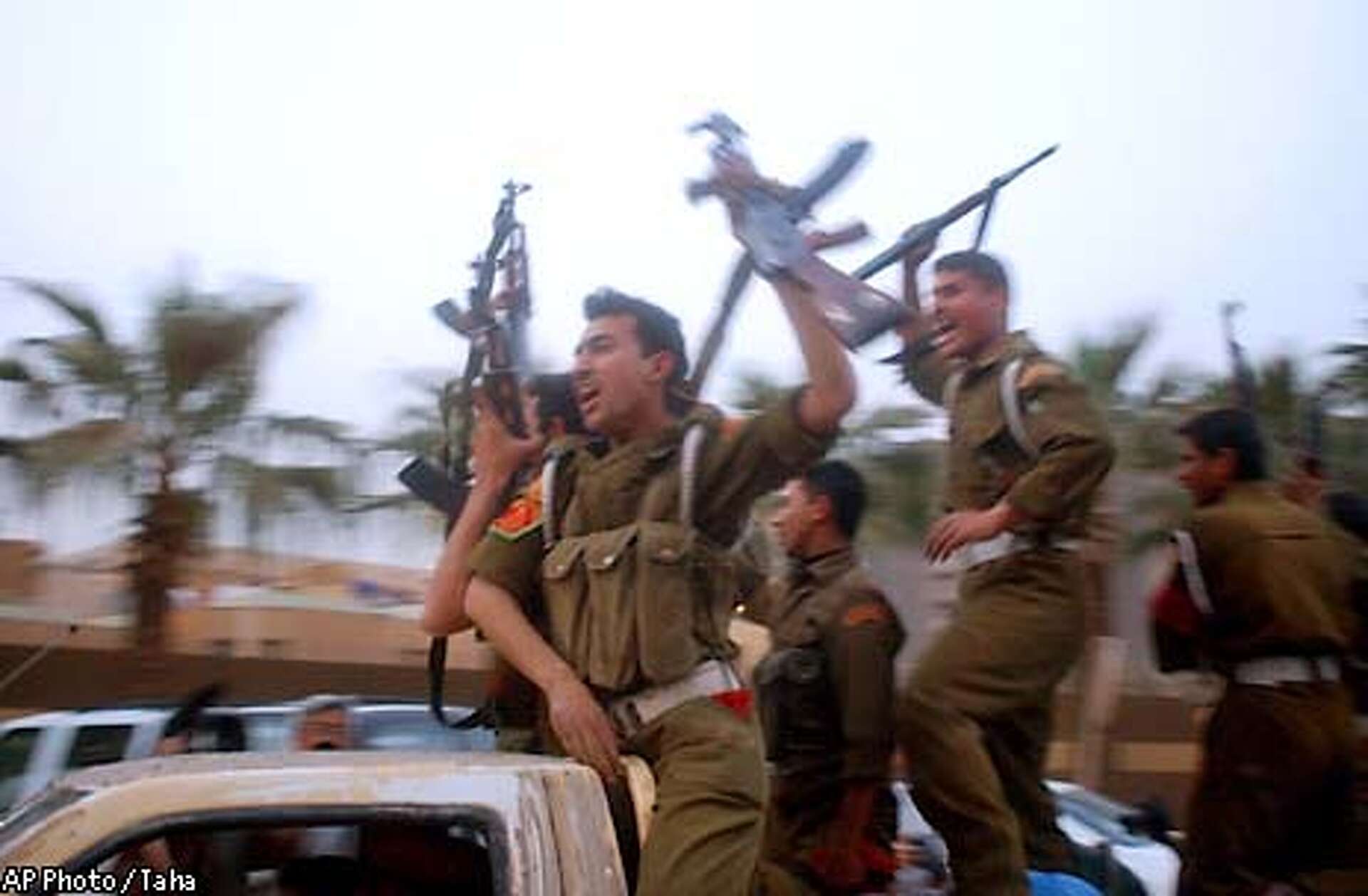 Bluster, defiance, denial from Iraqi leaders / 'We are destroying them ...