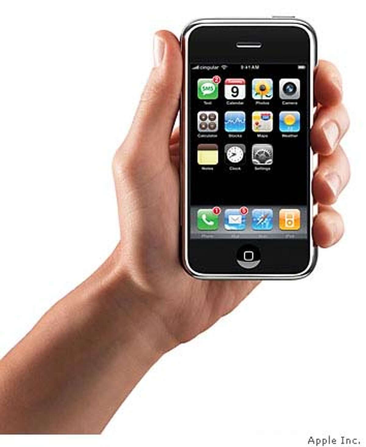 Apple unveils all-in-one iPhone / Cell phone will have music, Internet ...