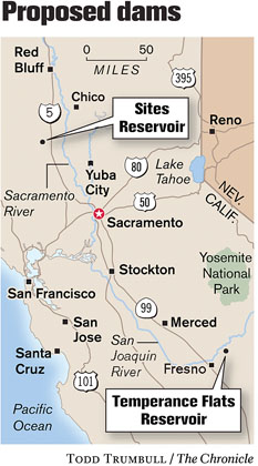 SACRAMENTO / Governor's new state water plan to include 2 dams