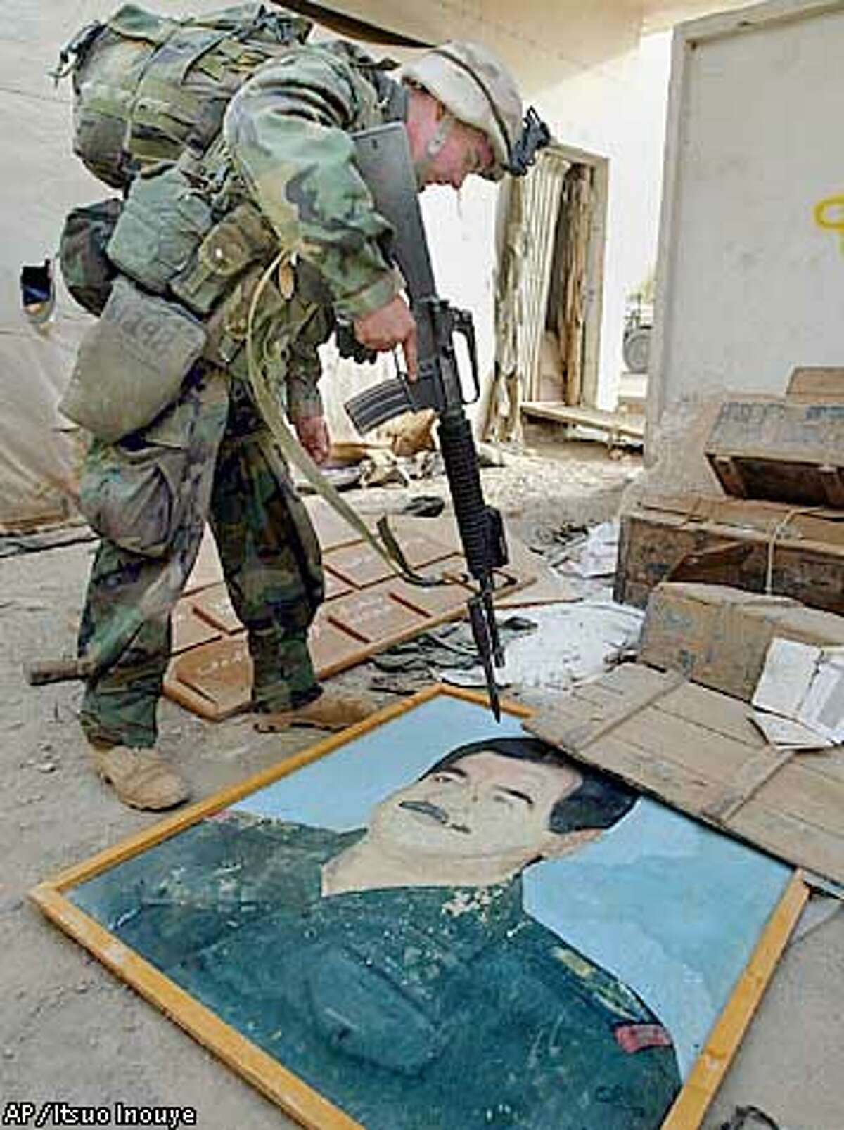 ALLIES INCH TOWARD BAGHDAD: As troops adjust to fits and starts of ...