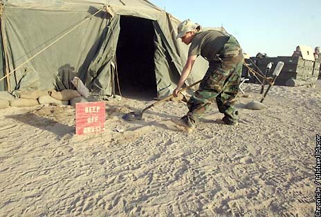 Iraqi desert duty