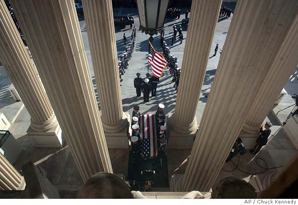 GERALD R. FORD: 1913-2006 / NATION S LEADERS PAY FINAL TRIBUTE / Ford ...