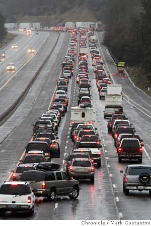NORTHERN CALIFORNIA / Rain brings scattered problems / Road closures ...