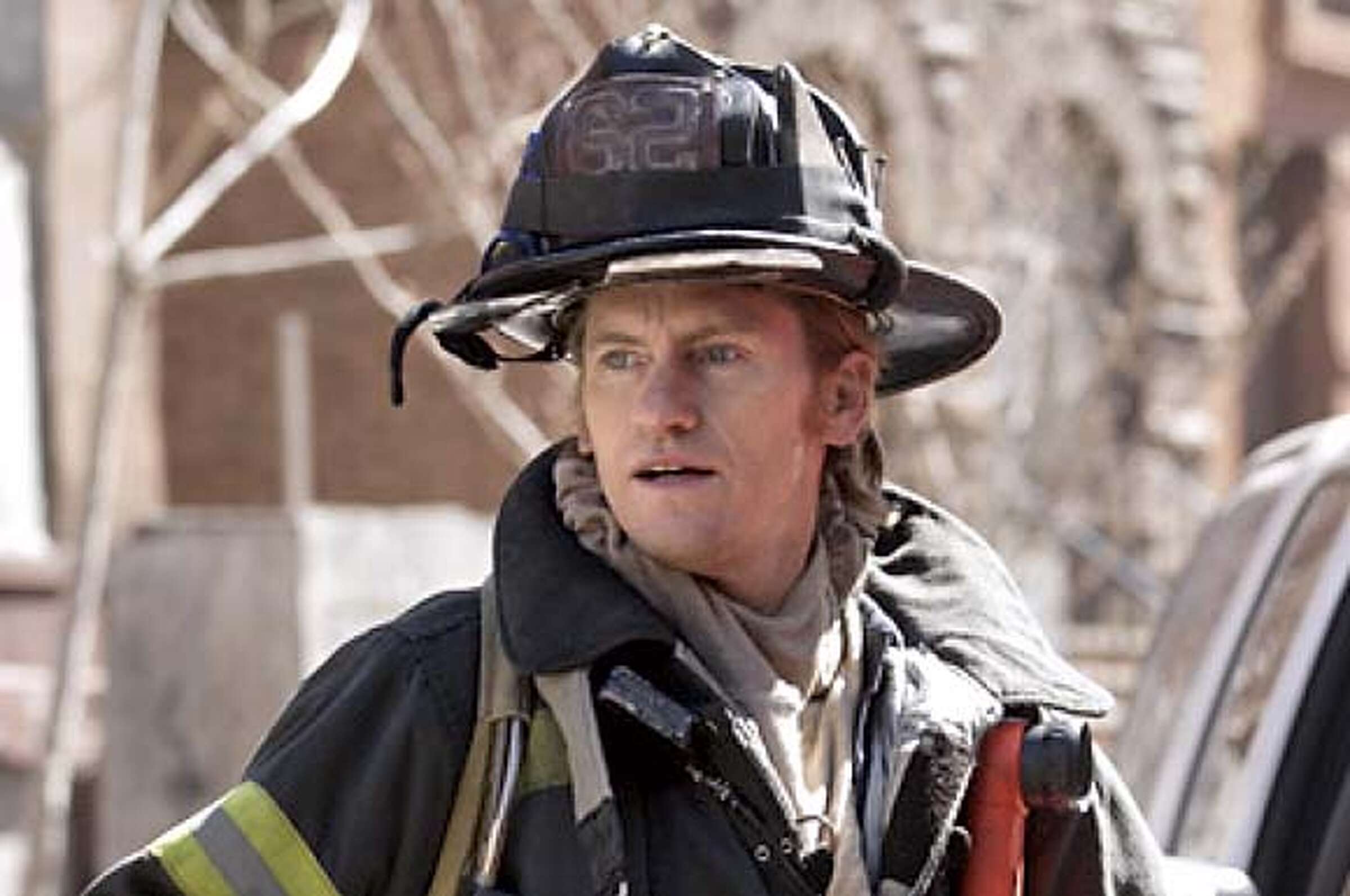 Leary's firefighter is on his way down in a series about a post-Sept ...