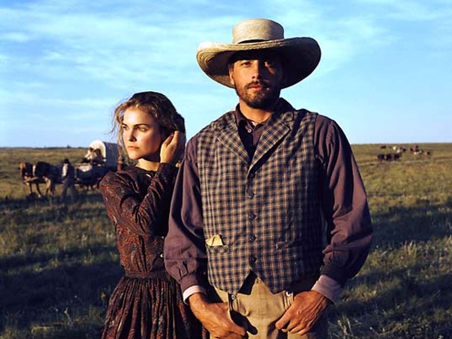 Westward ho hum -- 'Into the West' ain't no 'Deadwood,' pardner