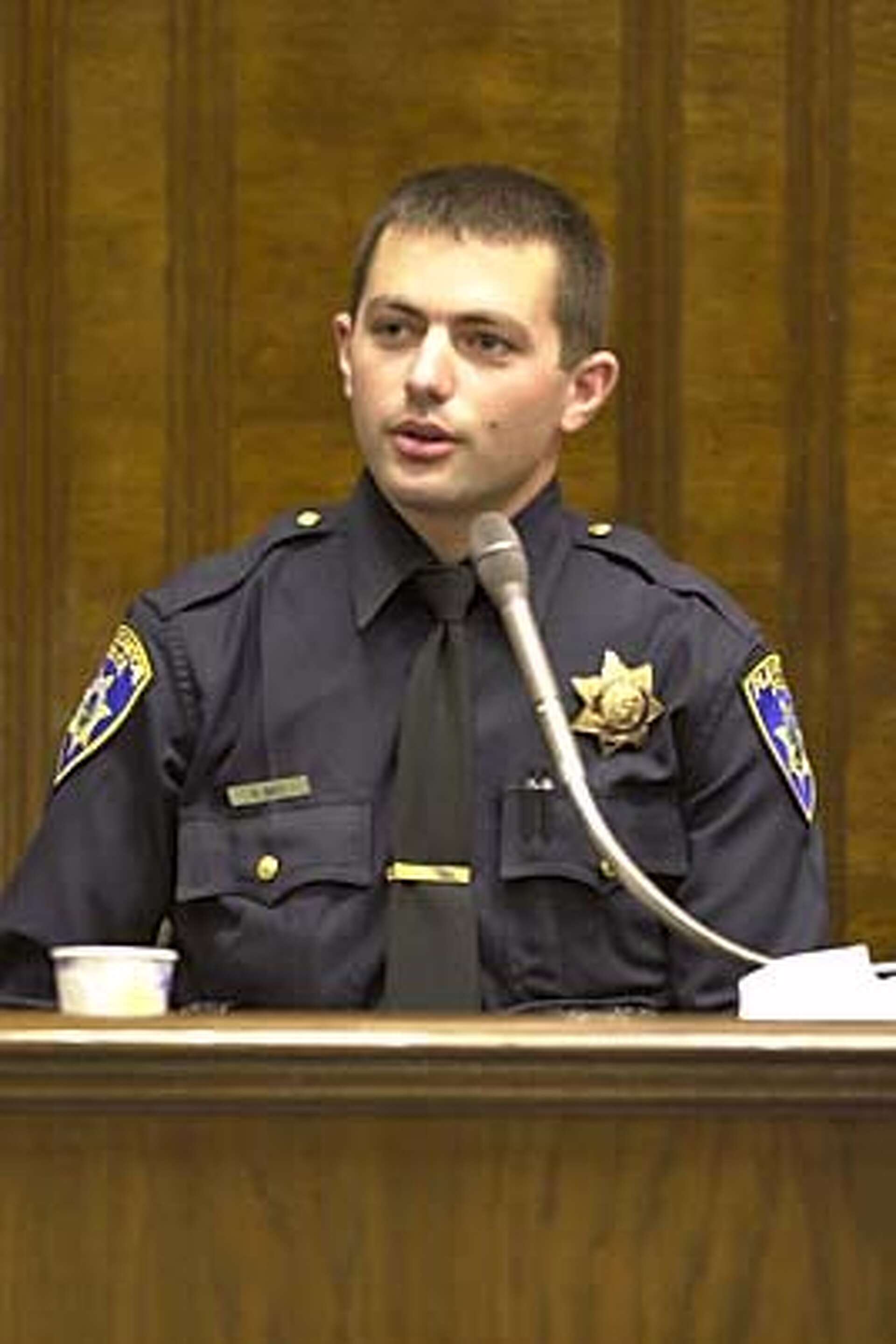 OAKLAND / 'Riders' lied, brutalized man, ex-rookie testifies / Whistle ...