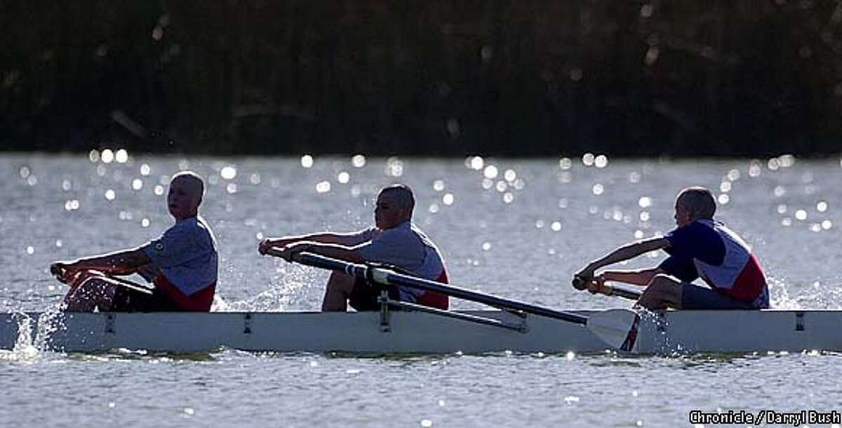 SPORTS / Rowers get positive strokes at Lake Merced regatta