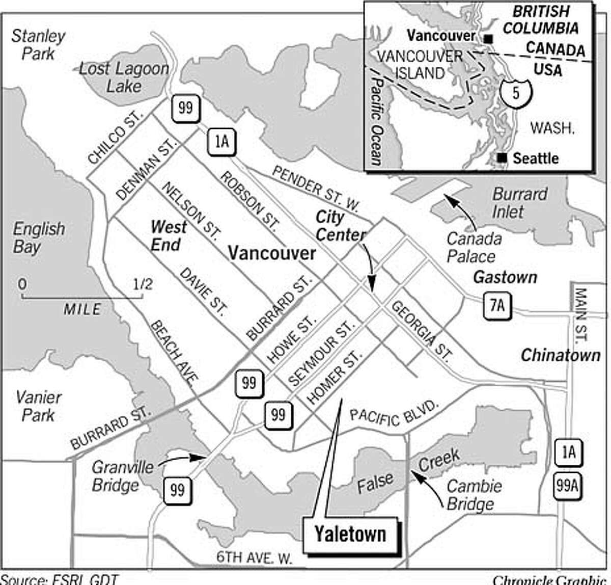 DESTINATION: Western Canada / Vancouver's Yaletown goes from seedy to ...
