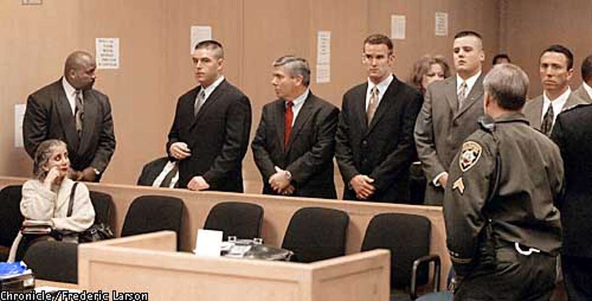 SFPD INDICTMENTS / Top cops hear details of charges / 'NOT GUILTY ...