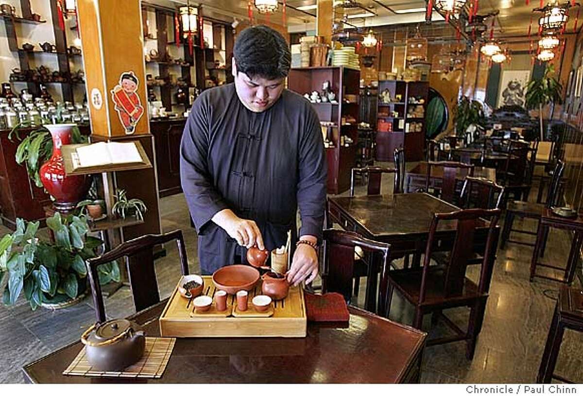 Tea soothes the harried shopper