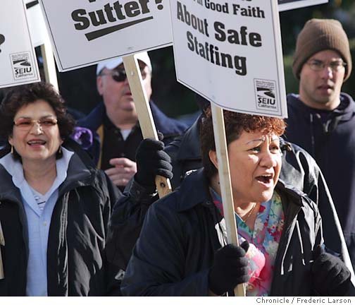 NORTHERN CALIFORNIA / Hospital strike leads to lockout / Workers say ...