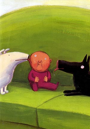 CHILDREN'S SUMMER READING / Move over, Rover -- baby's here