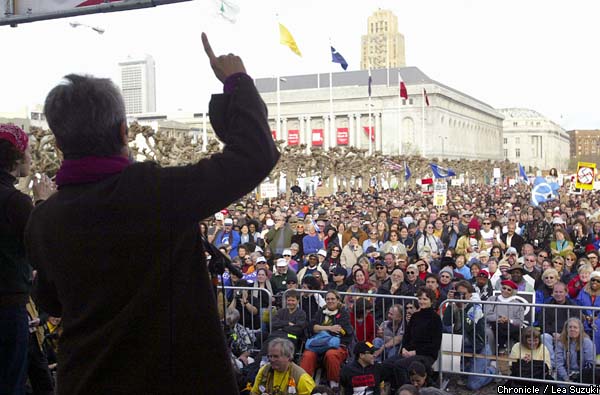 PROTEST IN SAN FRANCISCO / 'We're here to save our country' / Vietnam ...