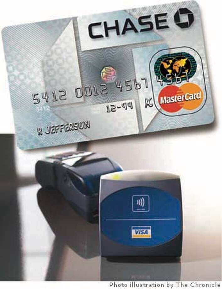 Chase introduces no-swipe plastic / Cards work with an embedded chip ...