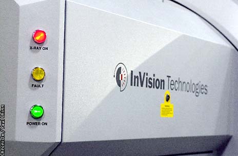 Explosive growth in InVision profit / Bomb-detection company's net up 550%