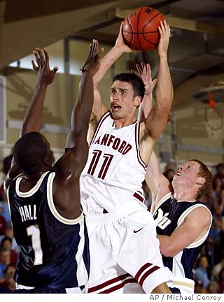 Grunfeld is hot as a rising son / Cardinal's leading scorer gets nod of ...