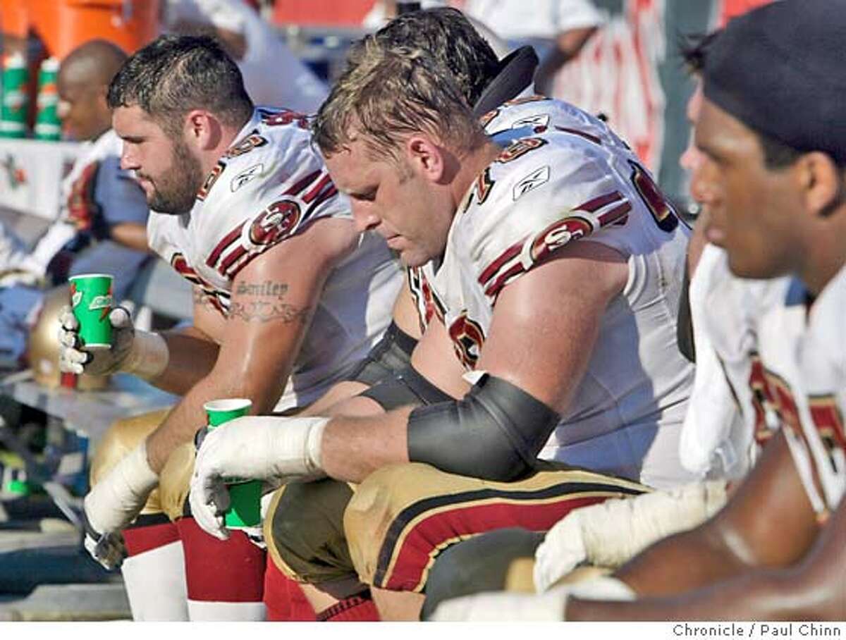 49ers' mistakes lead to a blowout defeat / Offensive line and secondary ...