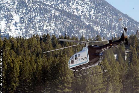 Angels of mercy who arrive via helicopters