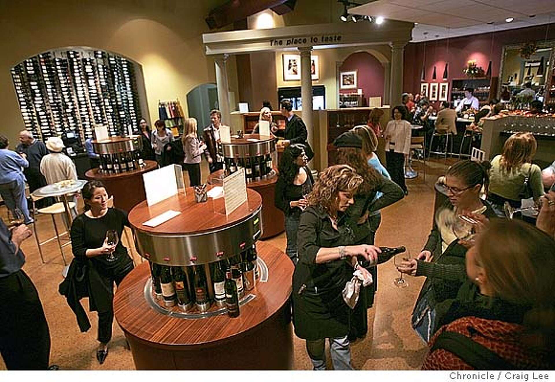 Push-button pours / Retail wine 'automat' lets customers dispense their ...
