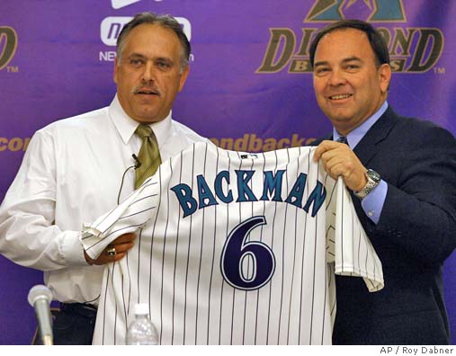 Arizona backs out on Backman / Legal troubles cost him managerial job