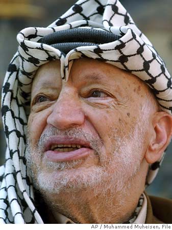 Deteriorating Arafat near death in hospital / Palestinians, Israelis ...
