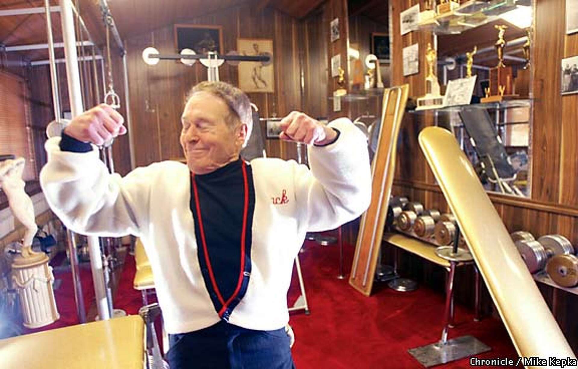 Raising the bar / At 88, fitness guru Jack LaLanne can run circles ...