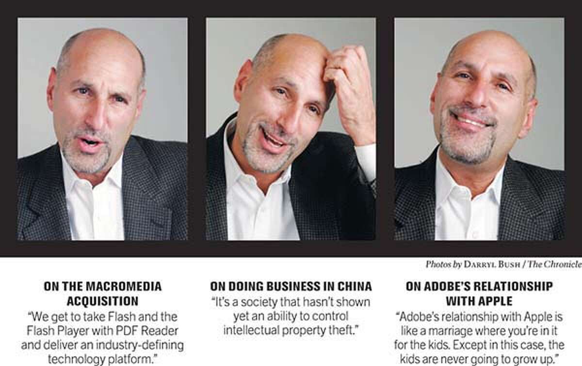 ADOBE SYSTEMS INC. / On the Record: Bruce Chizen