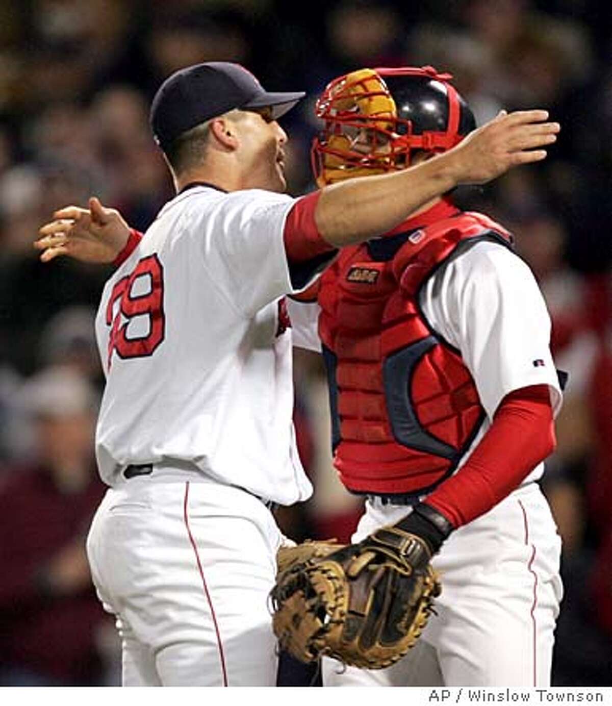 2004 WORLD SERIES / The pole position / Red Sox take early advantage in ...