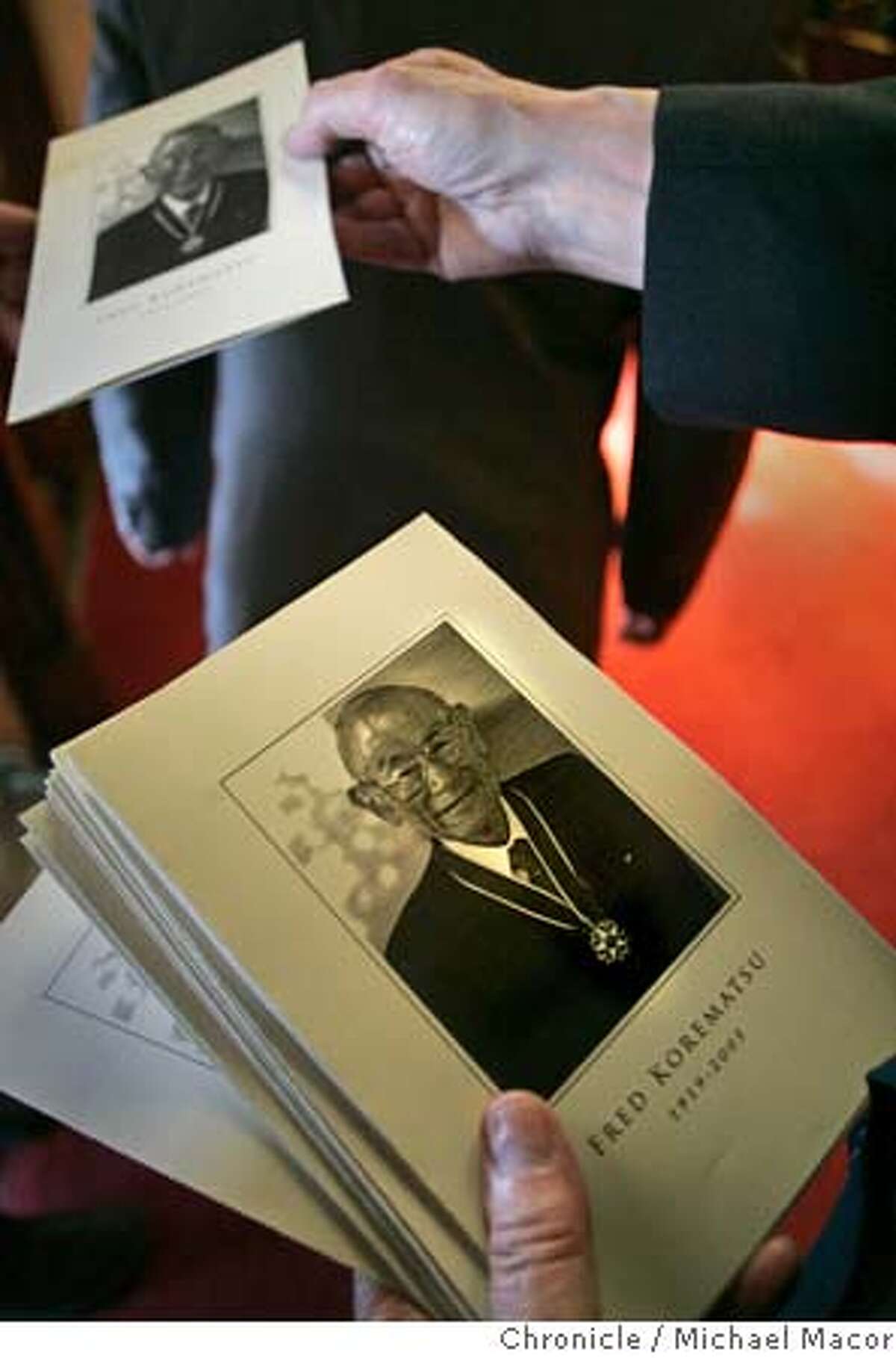 OAKLAND / Japanese American hero remembered / Fred Korematsu fought ...