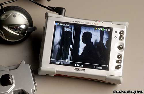 Digital video goes portable with Archos gadget / Handheld device also ...