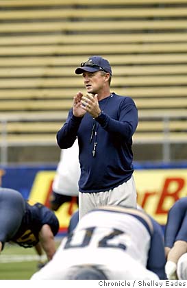 CAL FOOTBALL / Coaches make game seem 'friendly'