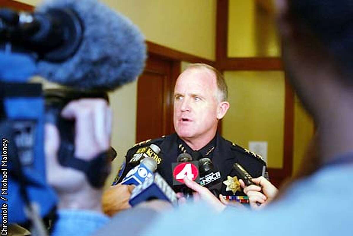 SFPD IN CRISIS / S.F.'s top cop: Rocky past, uncertain future / Twice ...