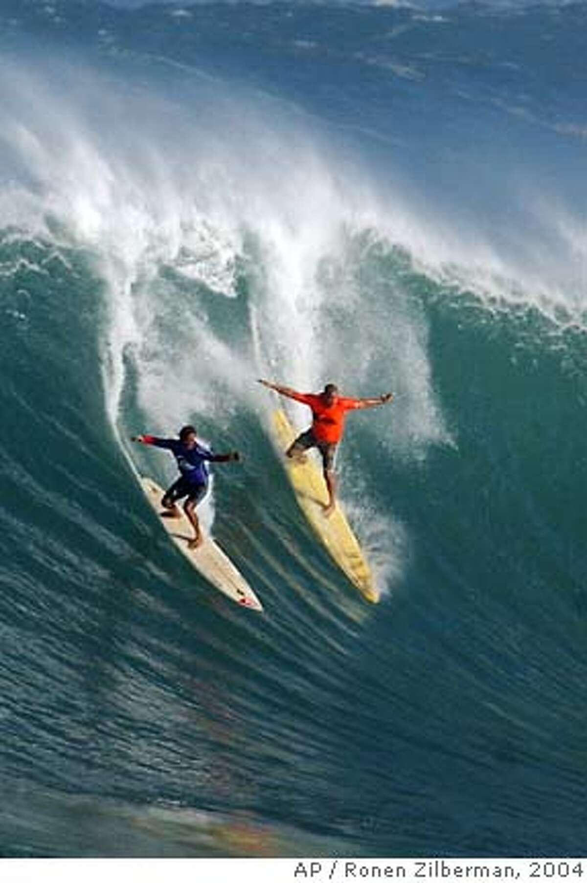 DESTINATION HAWAII / BEDAZZLED BY BIG WAVES / Oahu's North Shore lures ...