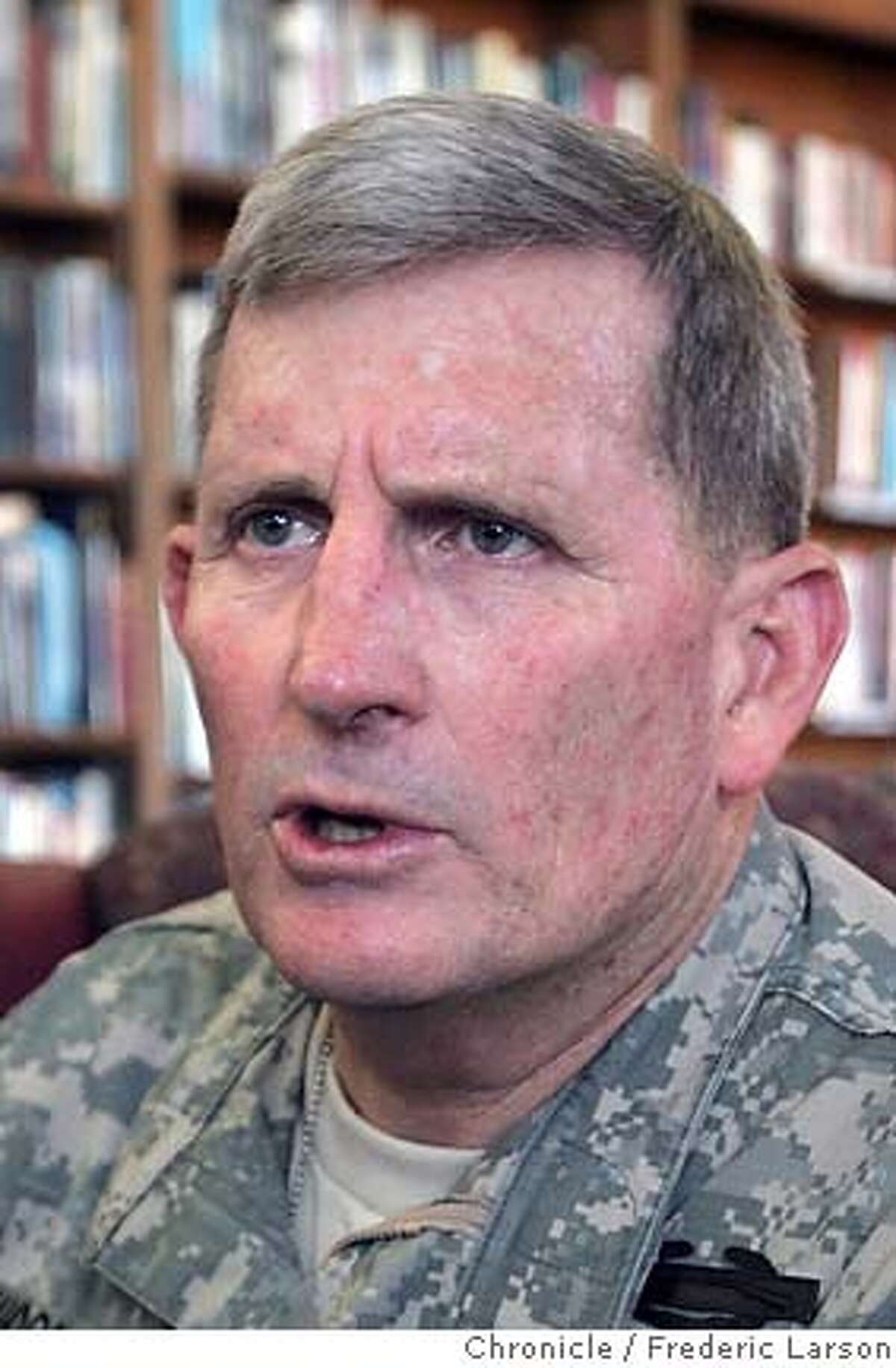 SAN FRANCISCO / Army chief of staff says each death 'tears me up'