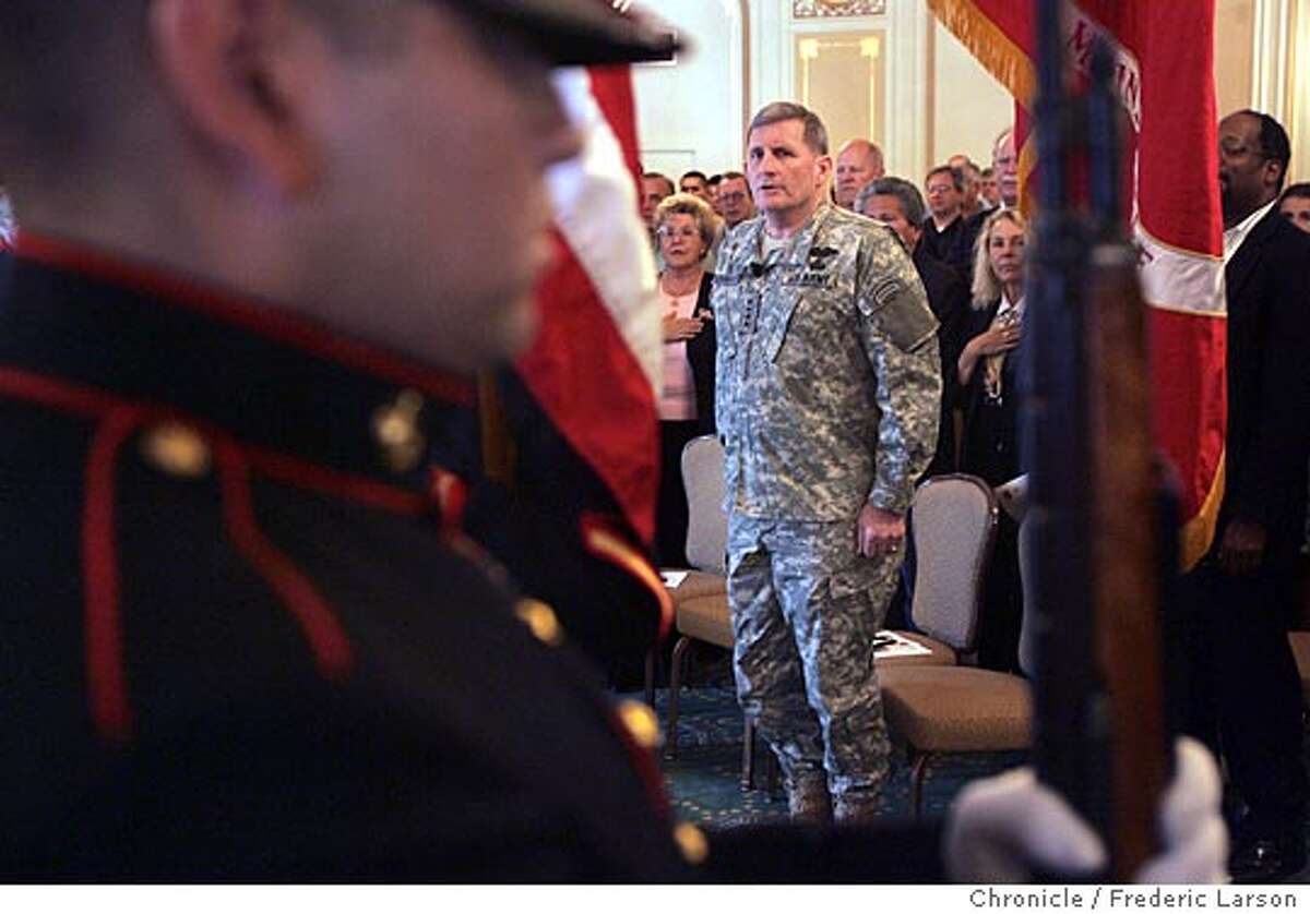 SAN FRANCISCO / Army chief of staff says each death 'tears me up'