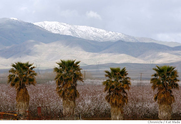 Snow on Mount Hamilton; others could get dusted