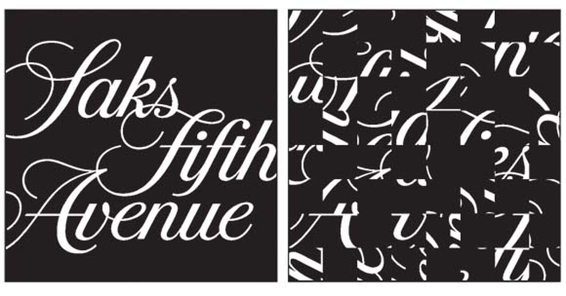 SIGN LANGUAGE / Saks reshuffles logo for a new look