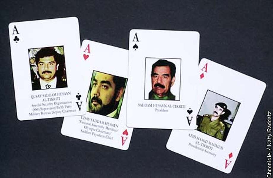 Iraq's 'most wanted' now at a store near you - SFGate