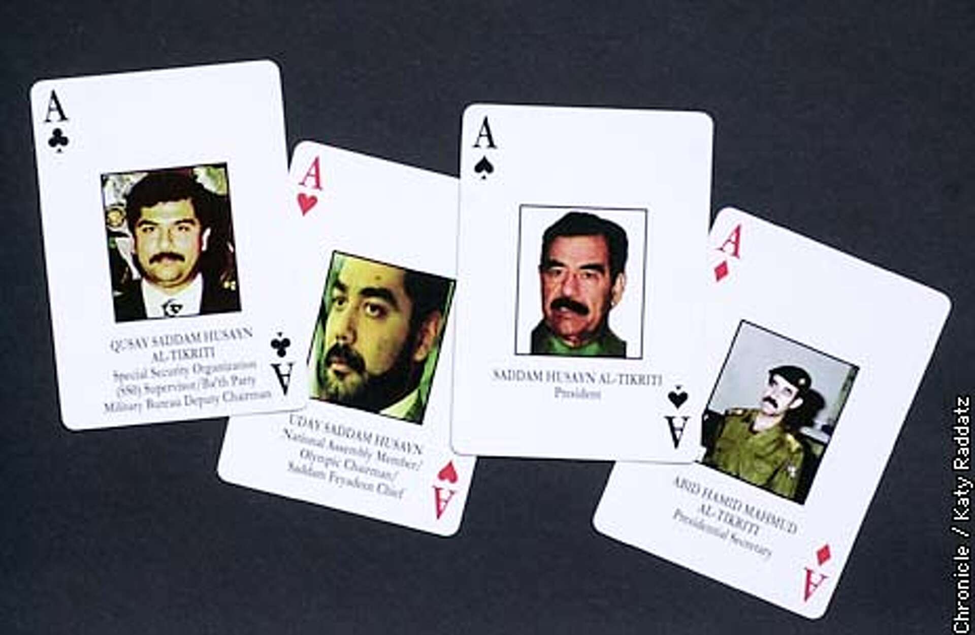 Iraq's 'most wanted' now at a store near you