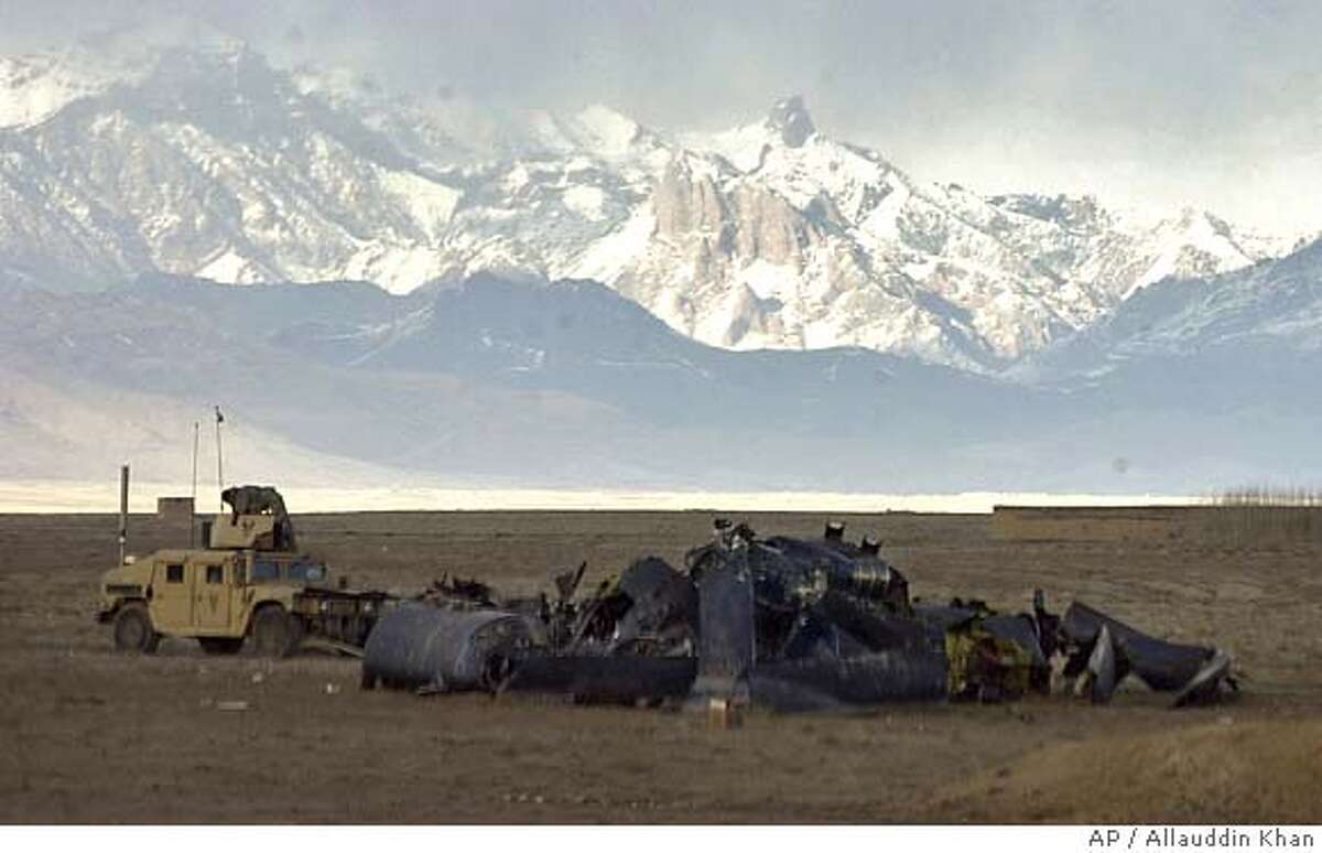 U.S. copter crashes -- 8 dead, 14 hurt / Afghan governor says the ...