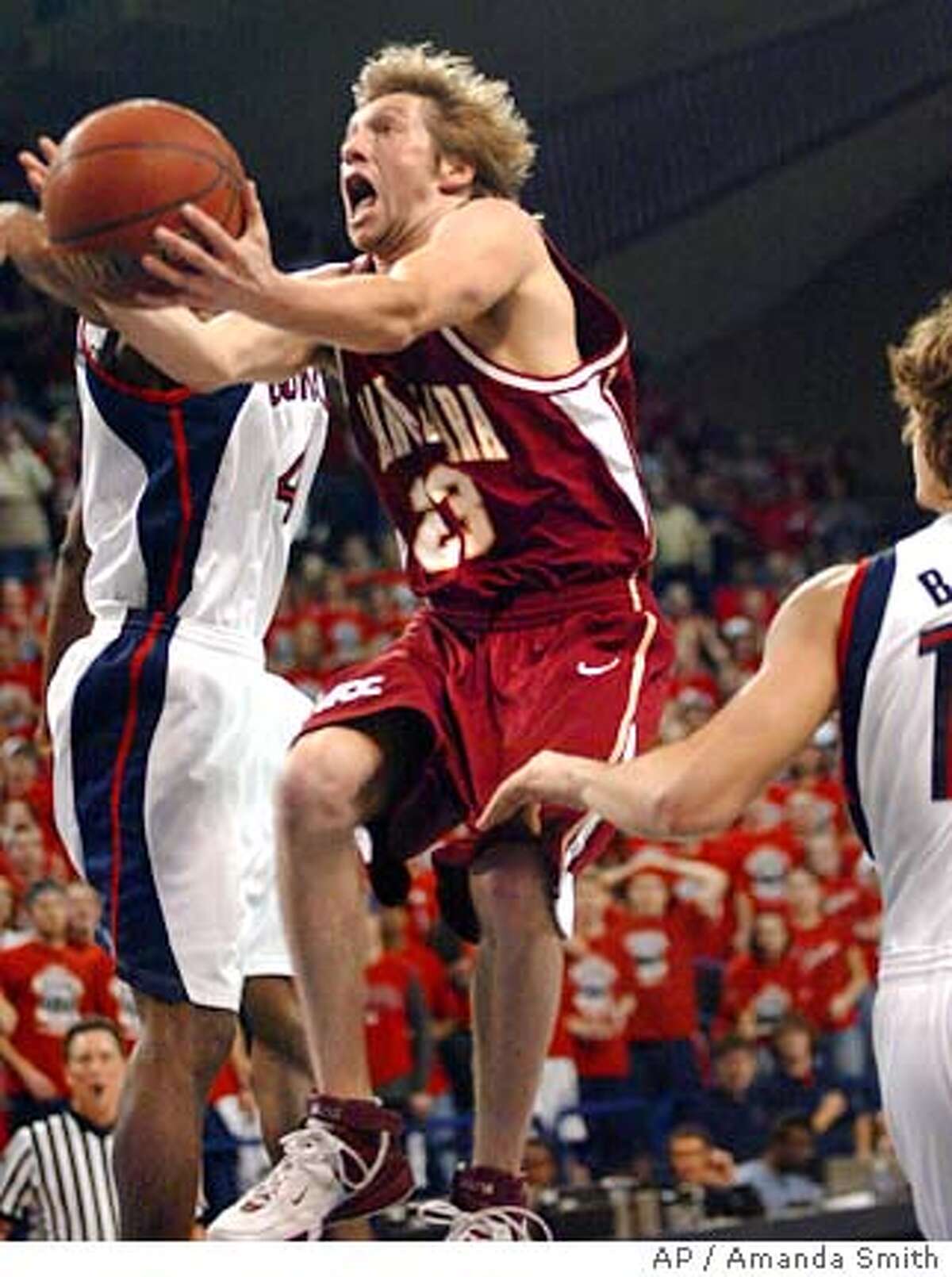 WCC BASKETBALL / Santa Clara stuns Zags -- USF beats Loyola / Zags ...