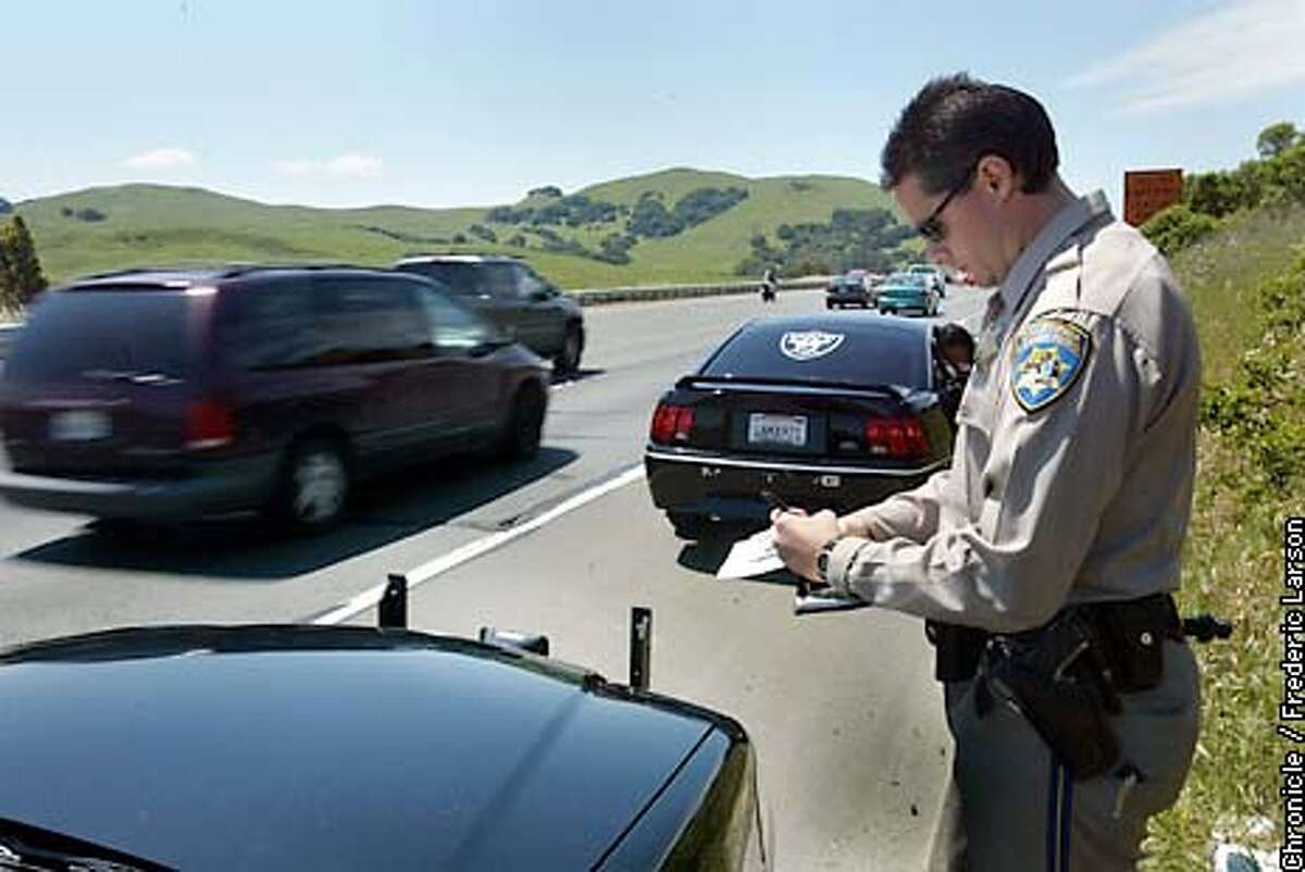 Pushing the limits / CHP speeding citations have almost tripled in past ...