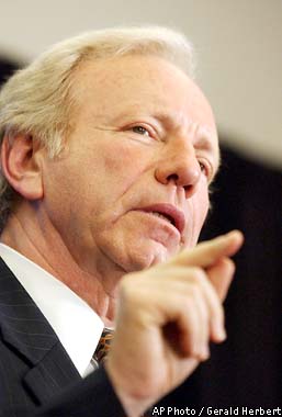 Lieberman rolls out energy plan / Presidential hopeful backs more ...