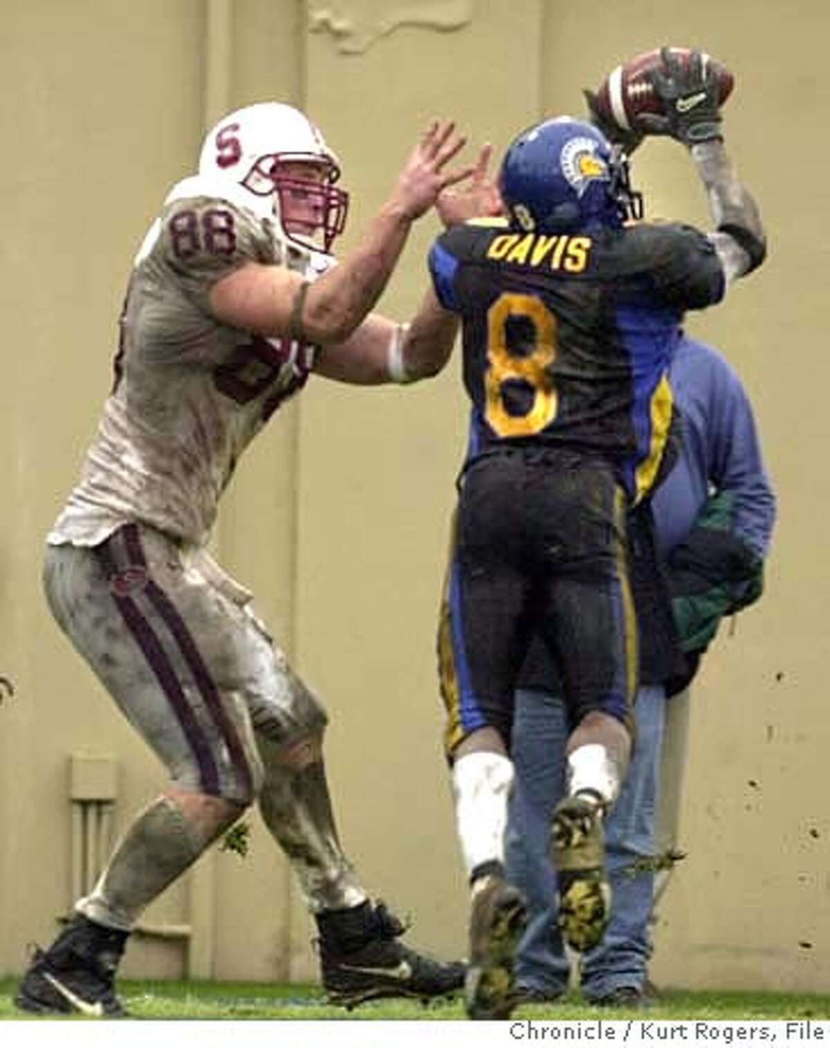 FROM SAN JOSE TO SUPER BOWL / Chicago's Rashied Davis beat some long odds