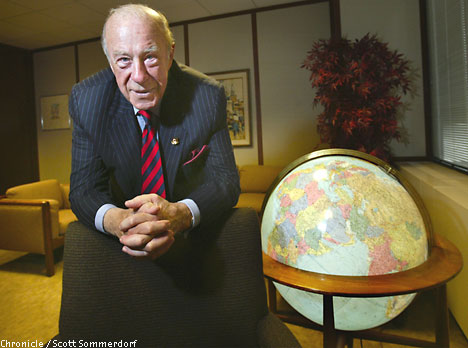 Shultz denies role in Bechtel's Iraq deal / GOP insider says he 'made ...