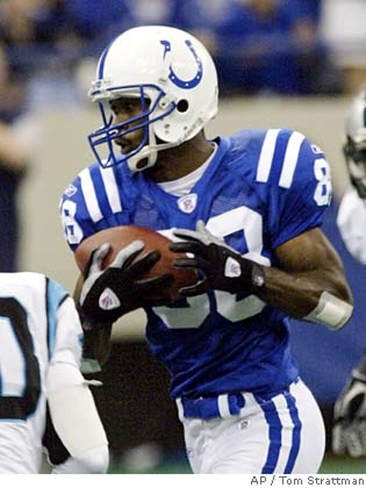 MARVIN SPEAKS / Quiet Colts receiver opens up for media, lights up for ...